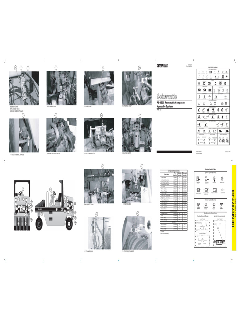 PS-150C Compactor Hydraulic System Guide | PDF | Valve | Pump