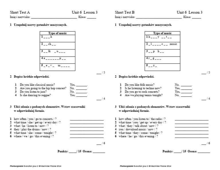 Unit 6 Lesson 3 | PDF