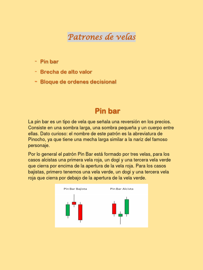 Patrones de Velas | PDF | Inversiones | Economias