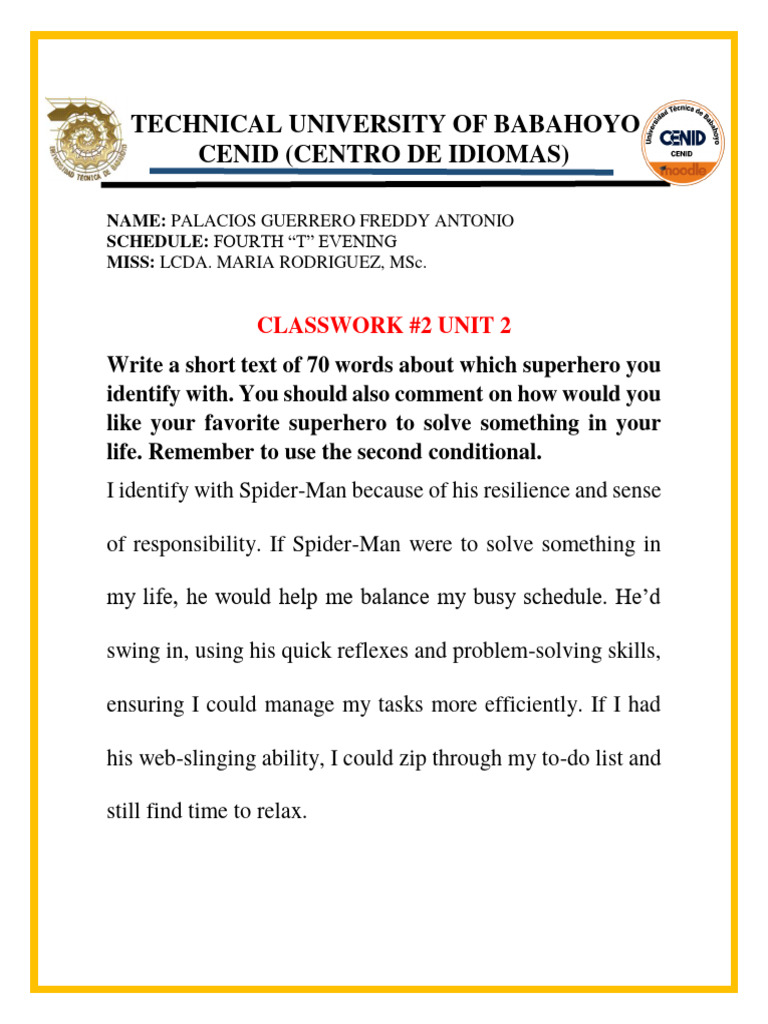 Classwork #2 Unit 2 | PDF | Science & Mathematics