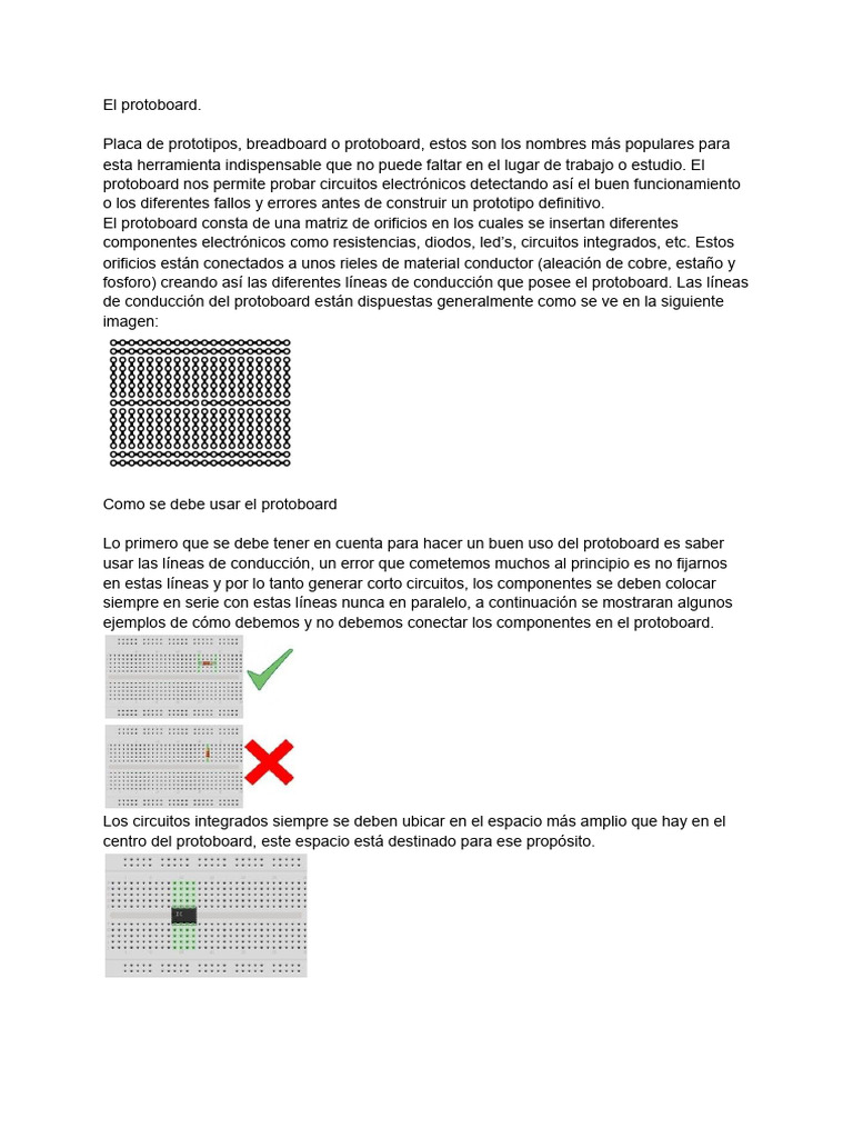 El Protoboard | PDF