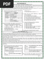 Form 3 English Exam Paper 1 May 2022 | PDF