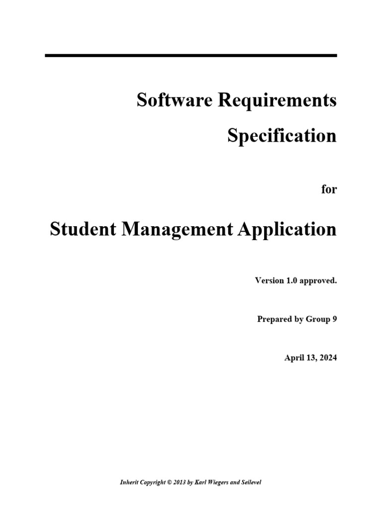 SRS Group9 | PDF | User Interface | Databases