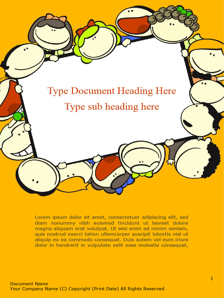 plantilla cartilla | PDF