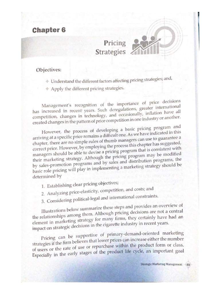 Lesson 6 - Pricing Strategies | PDF