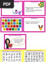 Reglas ortográficas: mb, mp, nv y nf | PDF