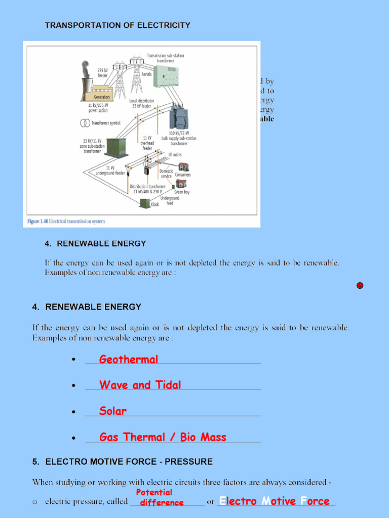 01 Basic Electrical Concepts | PDF | Electric Power Transmission ...