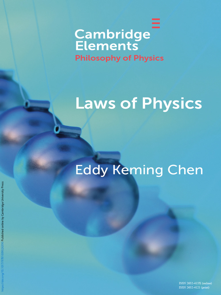 Laws of Physics | PDF | Time | Metaphysics