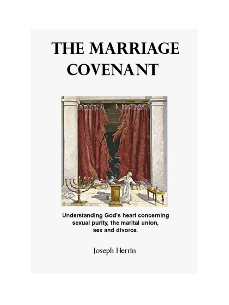 The Marriage Covenant | PDF | Covenant (Biblical) | Ishmael