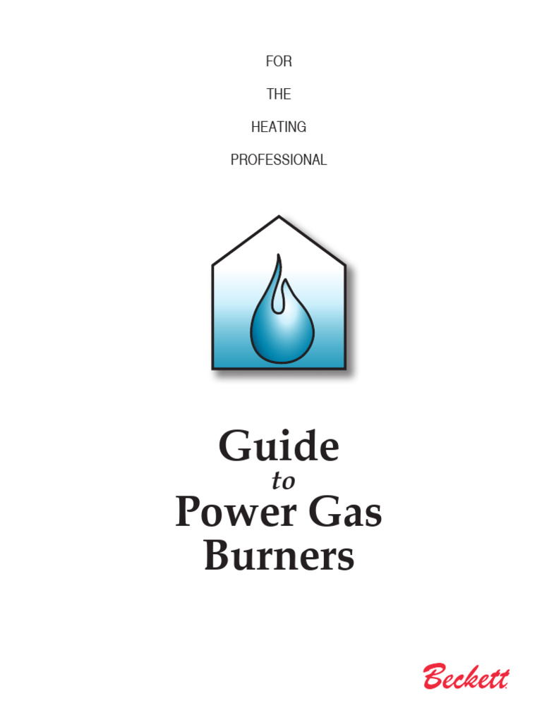 61934-001 Guide to Power Gas Burners | PDF | Chimney | Pipe (Fluid ...