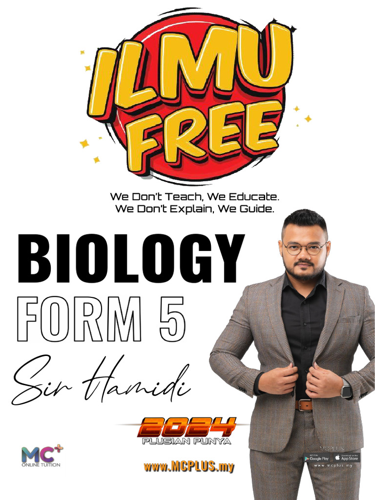 Seminar Ilmu Free Form 5 Biology MR Hamidi 21.02.2024 | PDF