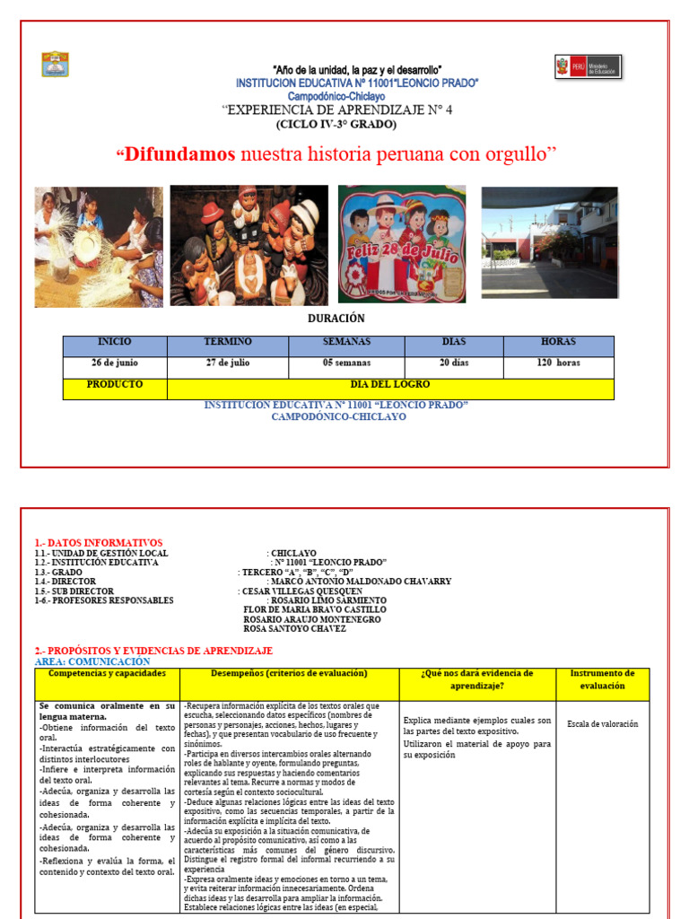 4 EdA | Descargar gratis PDF | Evaluación | Aprendizaje