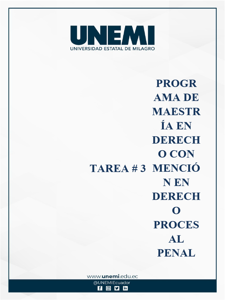 B3-TAREA Nro. 3 - Vasco-Tarea 3 (2) | PDF | Sentencia (ley) | Justicia