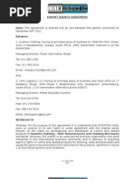 International Sale Contract Template Sample | PDF | Payments | Sales