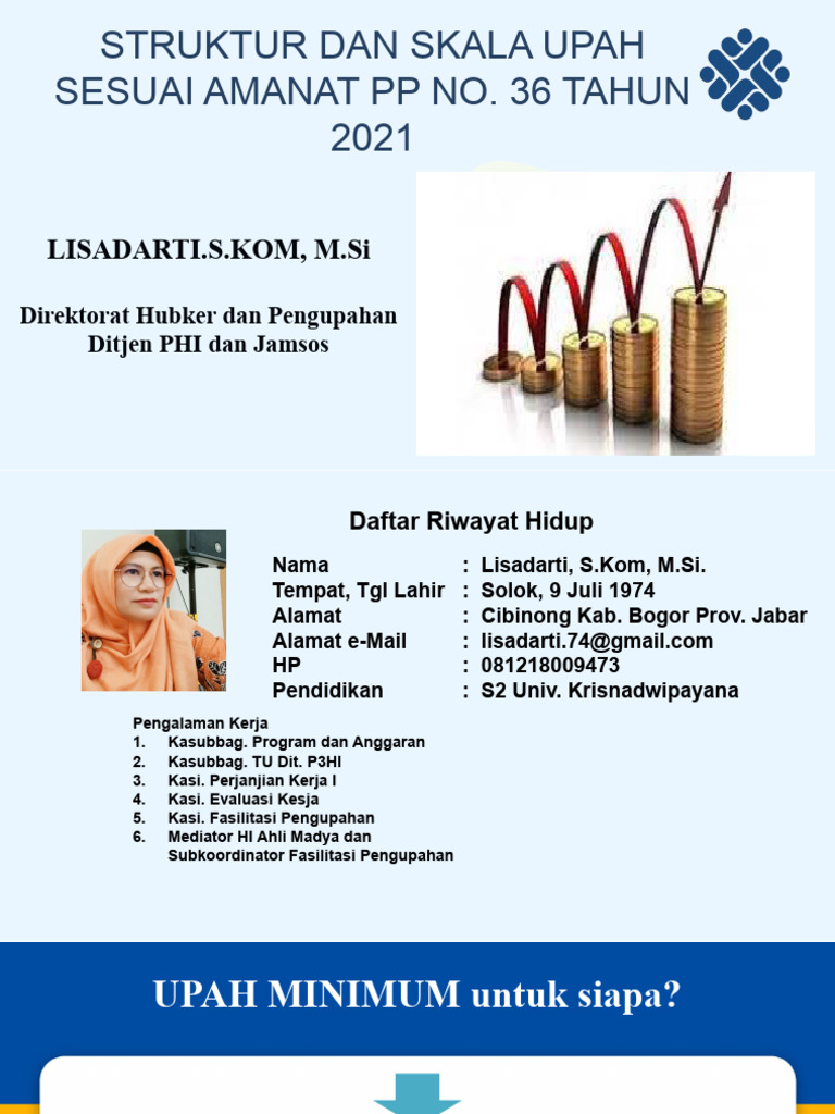 Materi Struktur Dan Skala Upah | PDF | Karier & Perkembangan | Bisnis