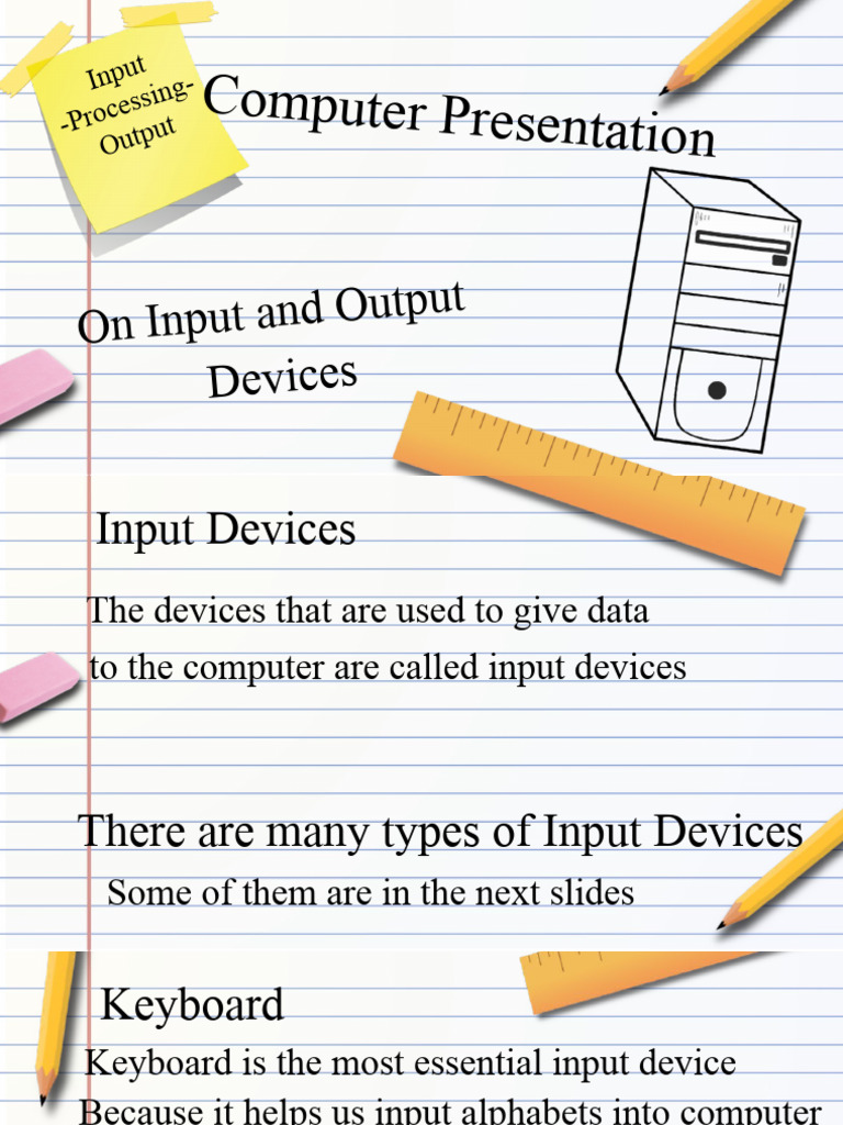 Computer Presentation | Download Free PDF | Input/Output | Computer Hardware