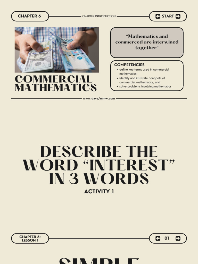 Chapter-6-Lesson-1 20240415 135751 0000 | PDF | Interest | Economies