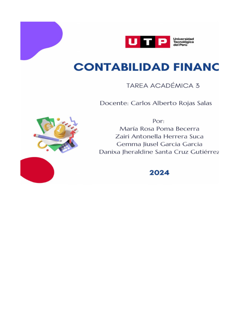 Análisis Horizontal y Vertical Aplicado Al Estado de Situación Financiera TA3 - C.F. 2024 ...