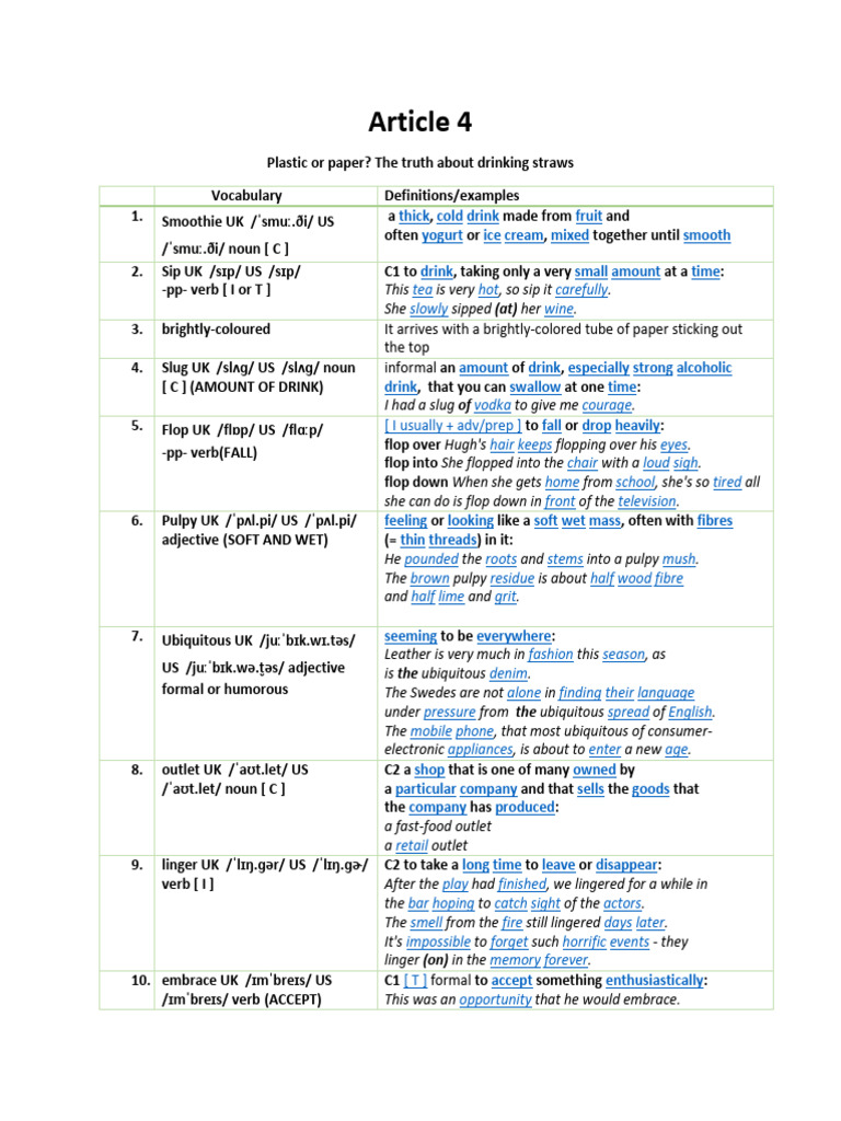 Article 4 | Download Free PDF | Drink