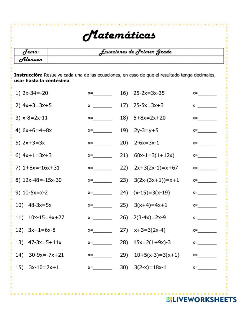 Matemática 1 de Secundaria | PDF