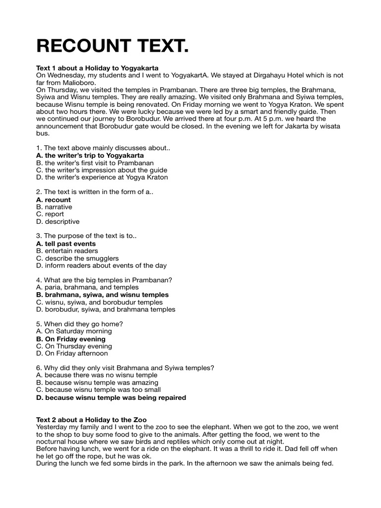 CONTOH RECOUNT TEXT | PDF | Las Vegas Strip | Las Vegas