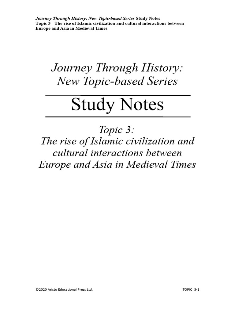 Hist SN T3 e ST | PDF | Muhammad | Muslim World