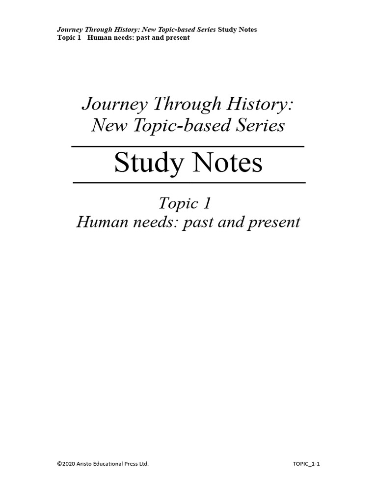 Hist SN T1 e ST | PDF | Anno Domini | Stone Age