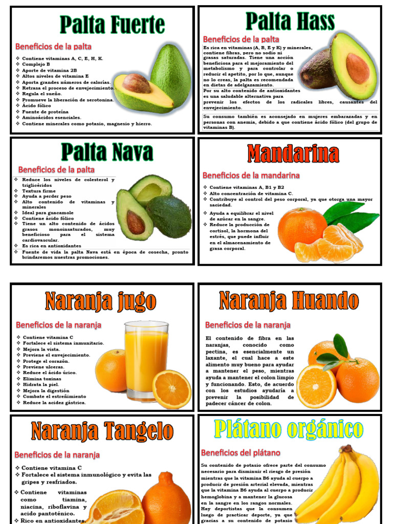 Archivo David | PDF | Fruta | Vitamina C
