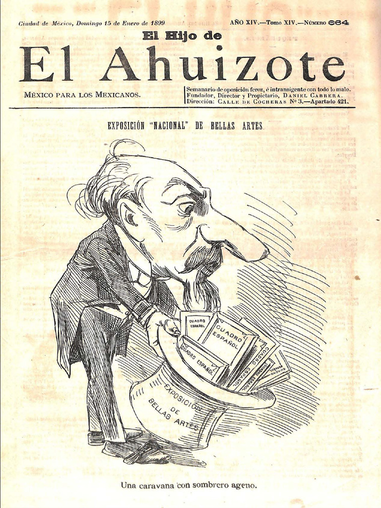 El Hijo Del Ahuizote 664, 15-01-1899 | PDF | Viajes y turismo | Historia