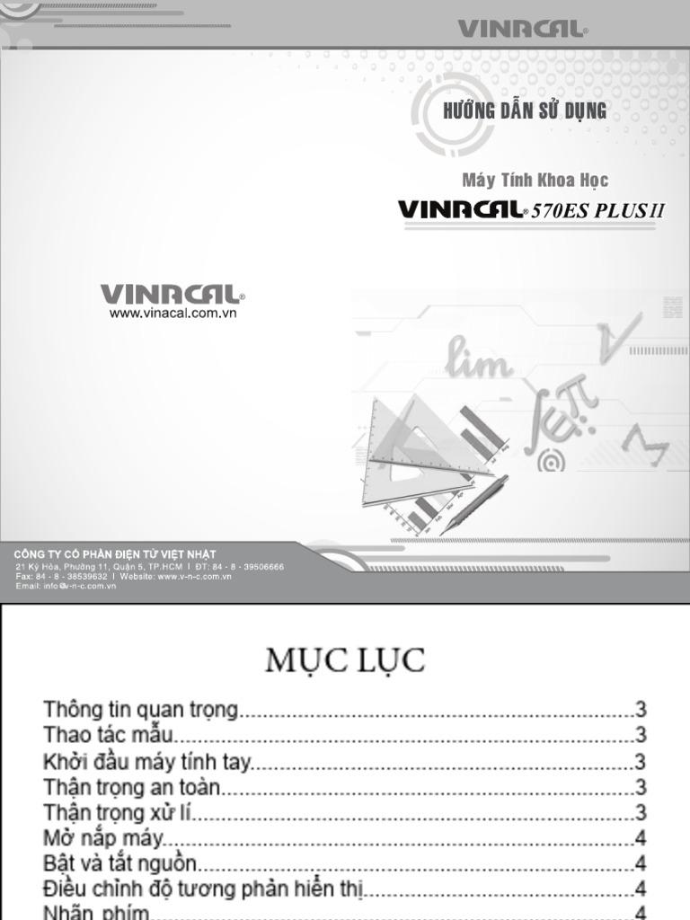 Vinacal 570es Plus II | PDF