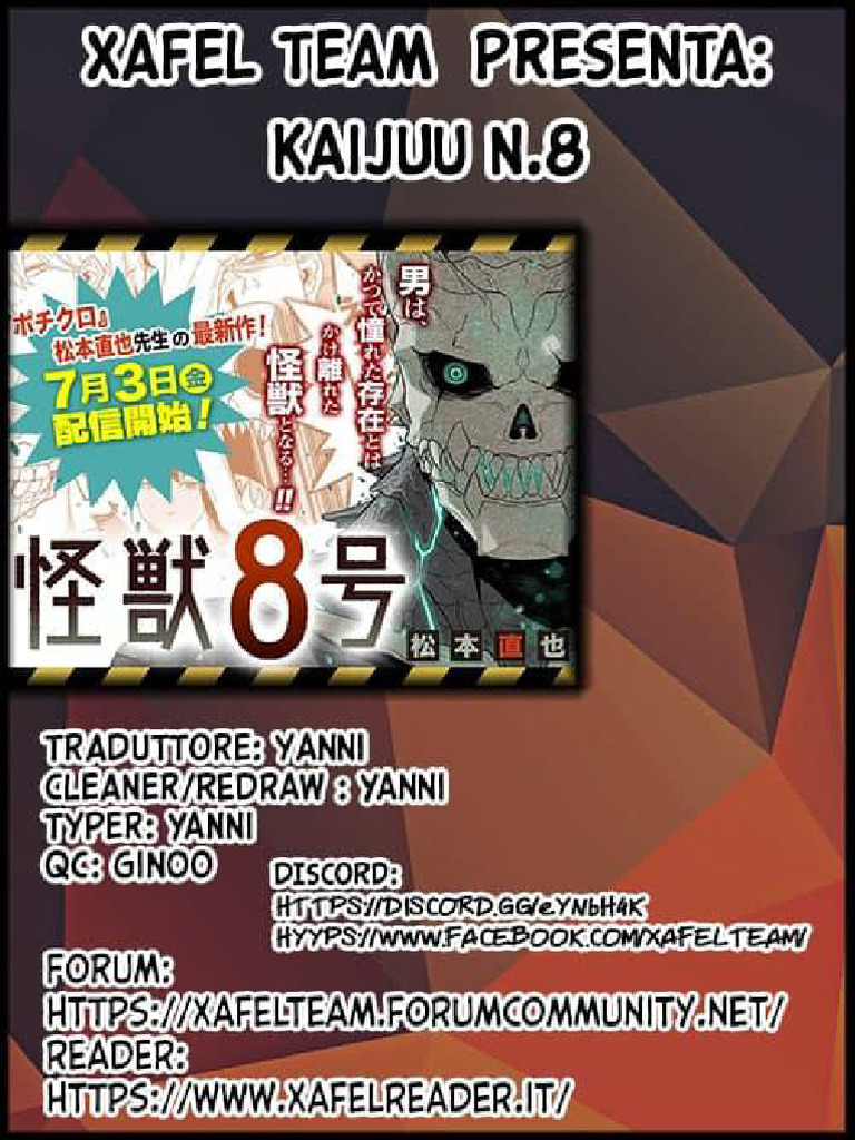 Capitolo 44 (Kaiju No. 8) | PDF