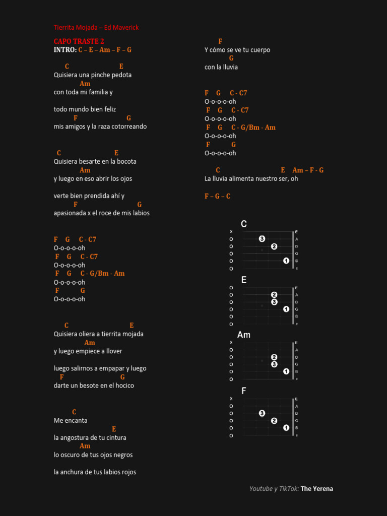 Tierrita Mojada - Ed Maverick | PDF