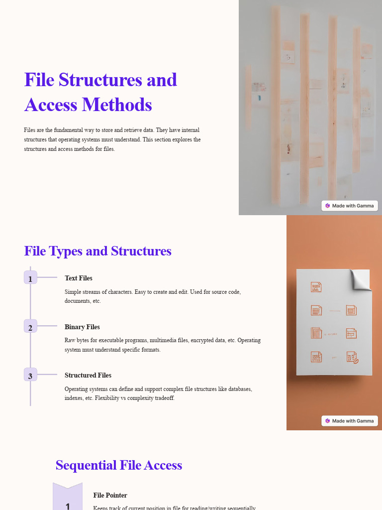 File Stru&Access | Download Free PDF | Database Index | Computer File