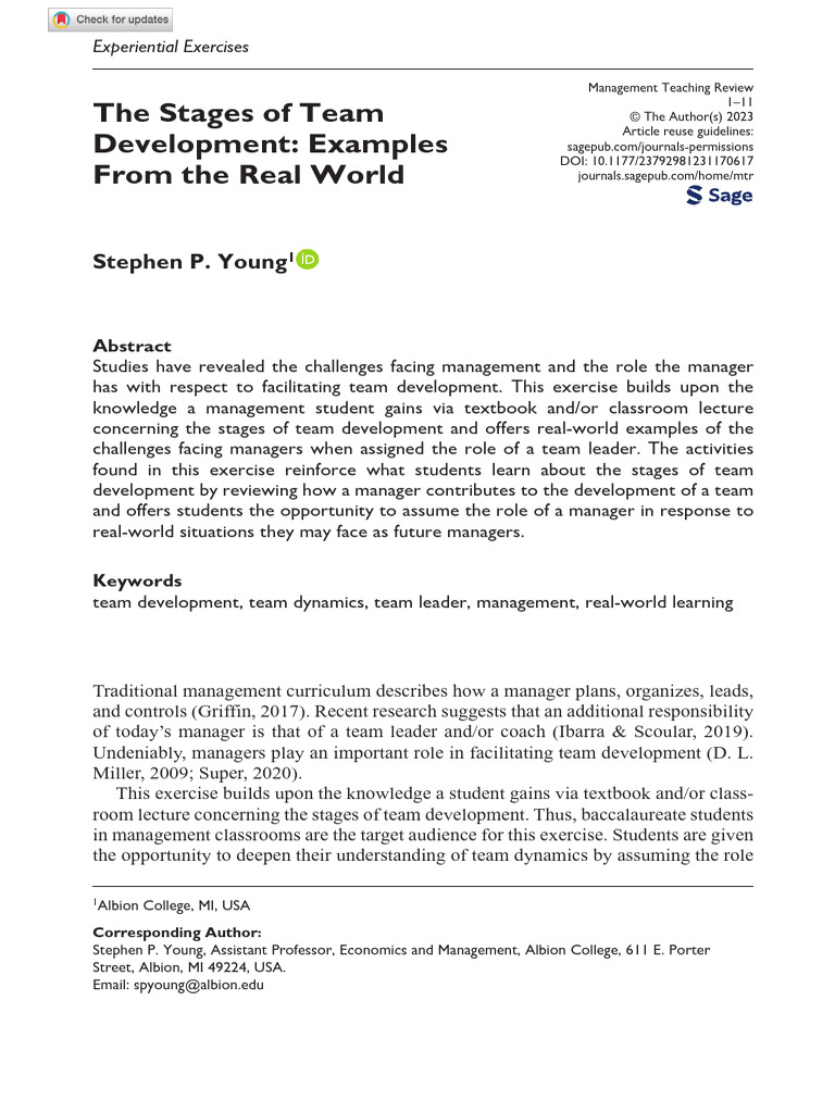 TIM DEVELOPMENT | PDF | Learning | Psychology