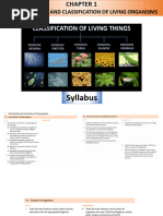 Biology Mnemonics for Classification | PDF