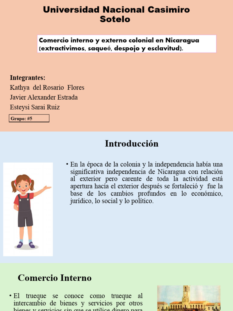 Comercio Interno y Externo 5 | PDF | Esclavitud | Comercio
