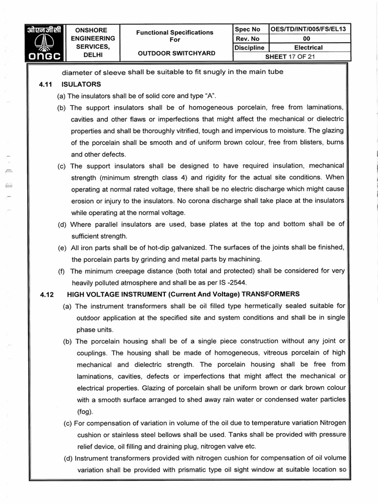 044A5 - Functional Specs - Elec - P3 | PDF