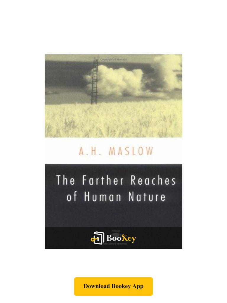 The Farther Reaches of Human Nature | PDF | Self Actualization ...