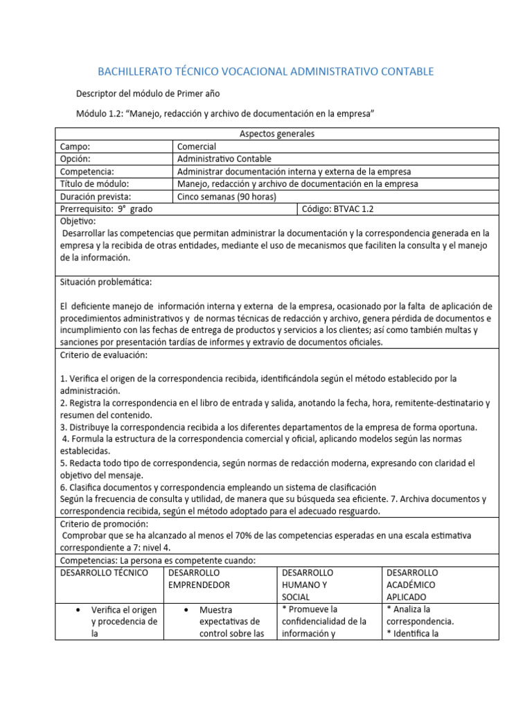 Descriptor 1.2 | PDF | Business | Contabilidad