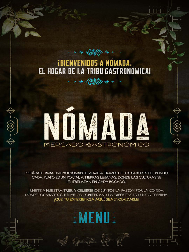 MENU NOMADA Compressed | PDF