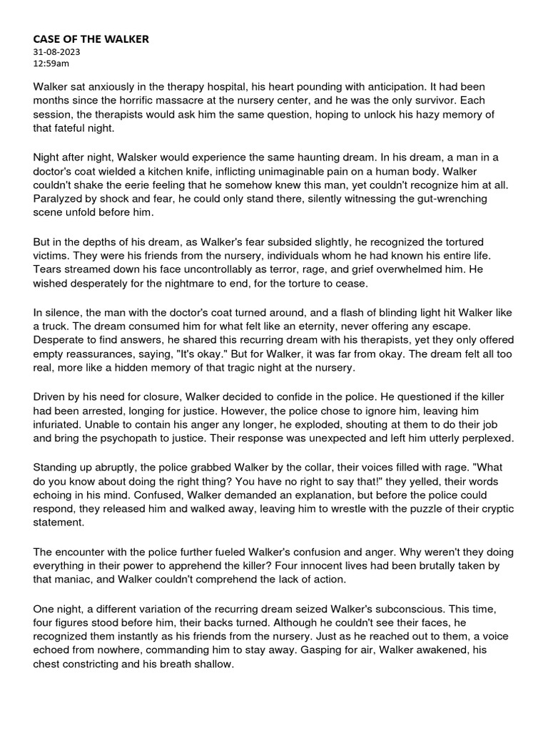 Case of the Walker | PDF