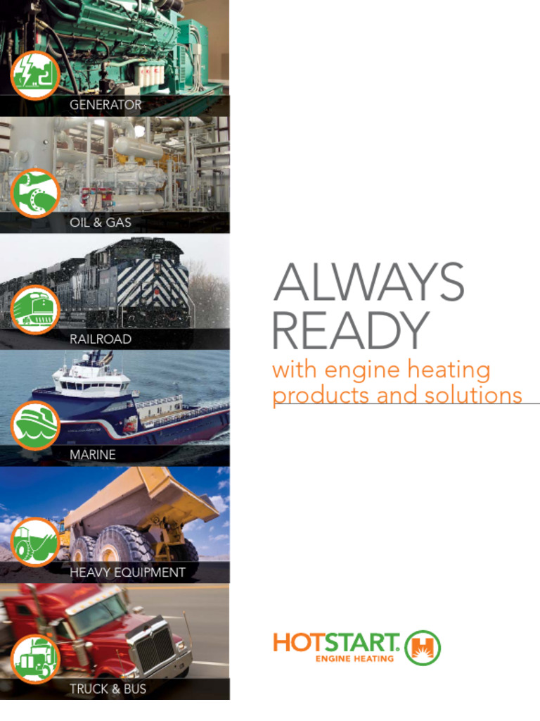 HOTSTART Technical Overview Brochure | PDF | Engines | Coolant