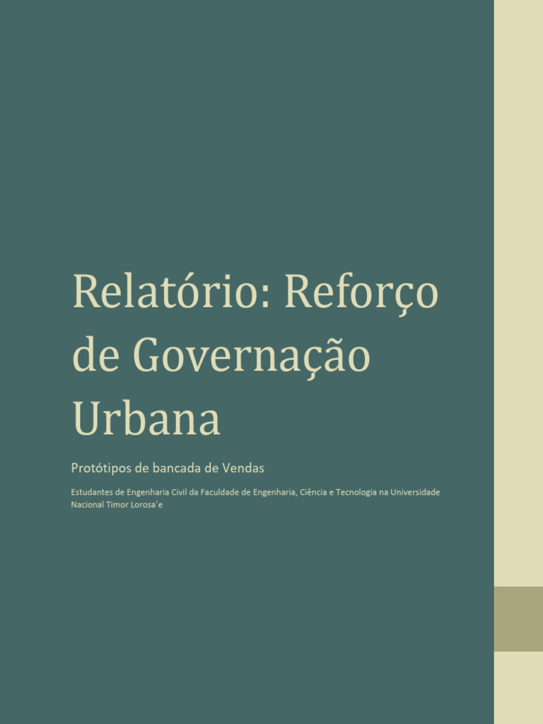 Relatorio UNTL FECT, Prototipos | PDF | Engenharia | Portugal