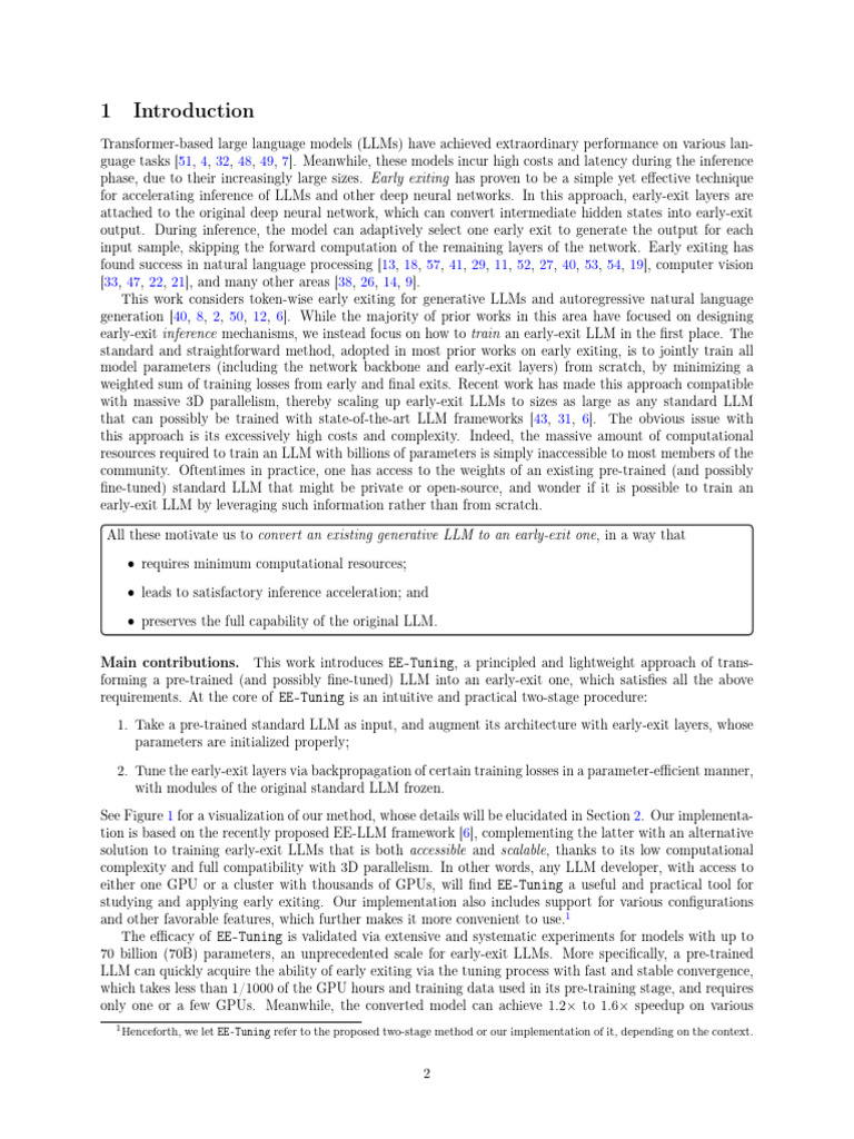 2 - EE-Tuning An Economical Yet Scalable Solution For Tuning Early-Exit Large Language ...
