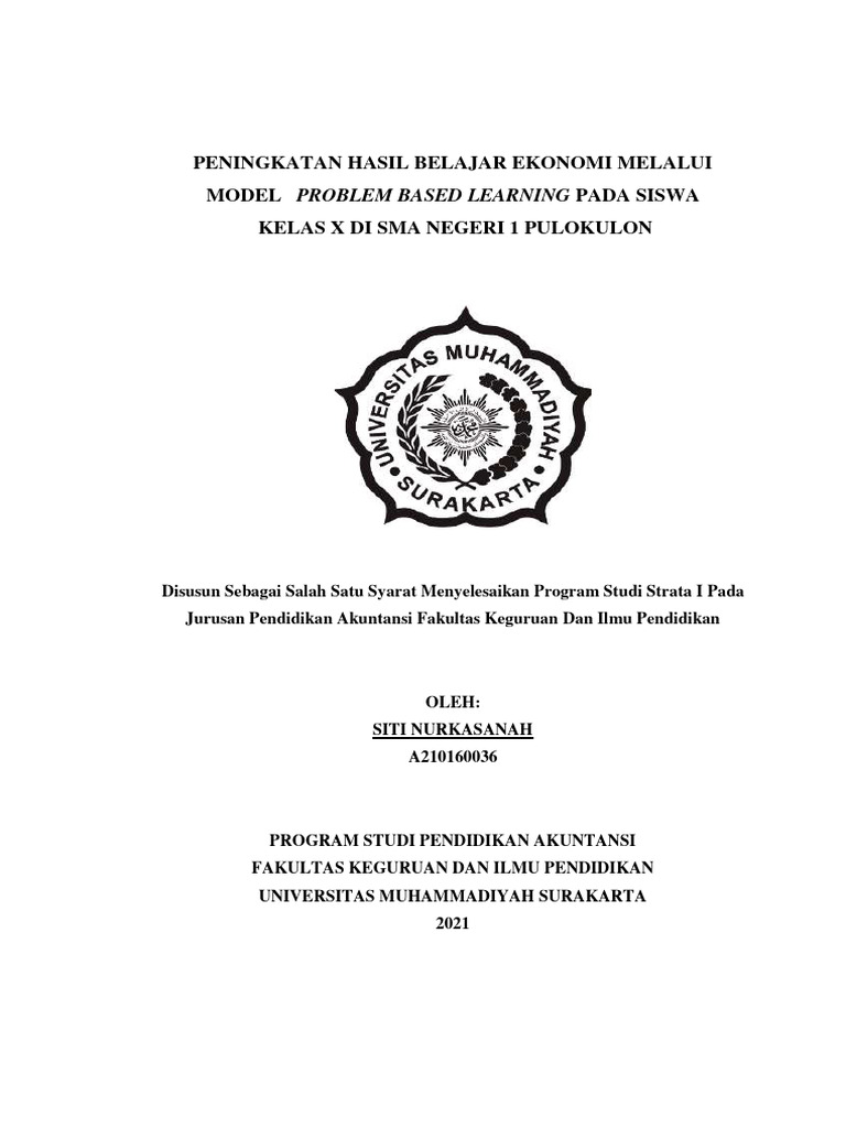 Contoh PTK | PDF