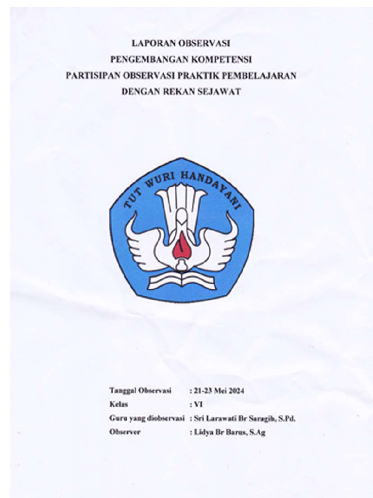 Laporan Observasi LIDYA | PDF