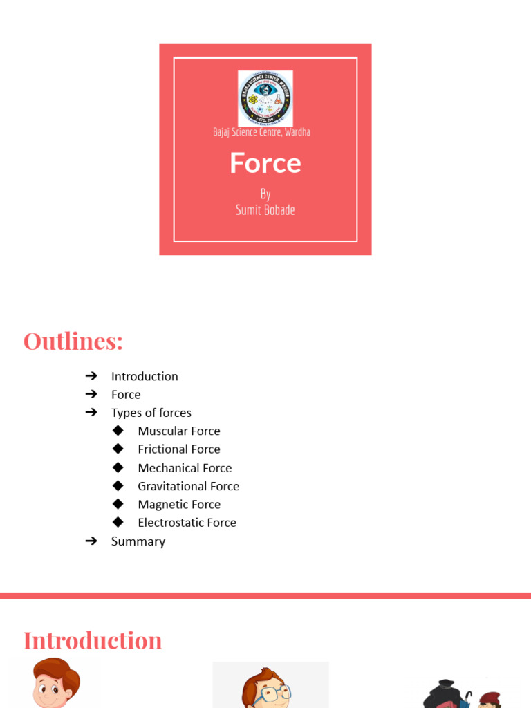 Force | PDF | Science & Mathematics