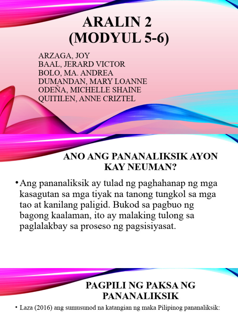 Group 2 Aralin 2 BSHM 3 4 | PDF