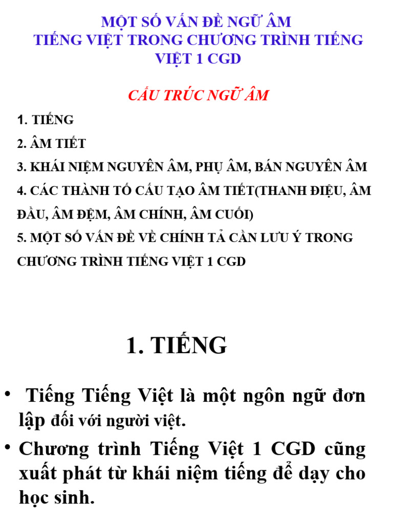 PP Ngu Am Tieng Viet 1 24f0 | PDF