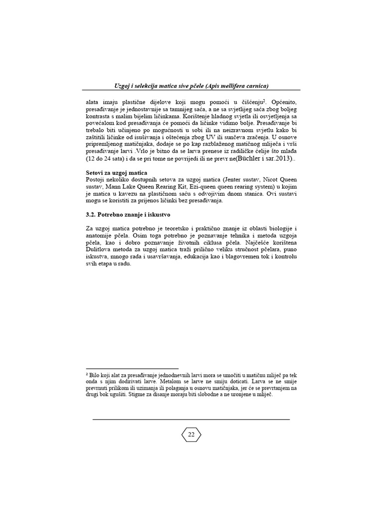 UZGOJ I SELEKCIJA MATICA SIVE PCELE - 26 End | PDF